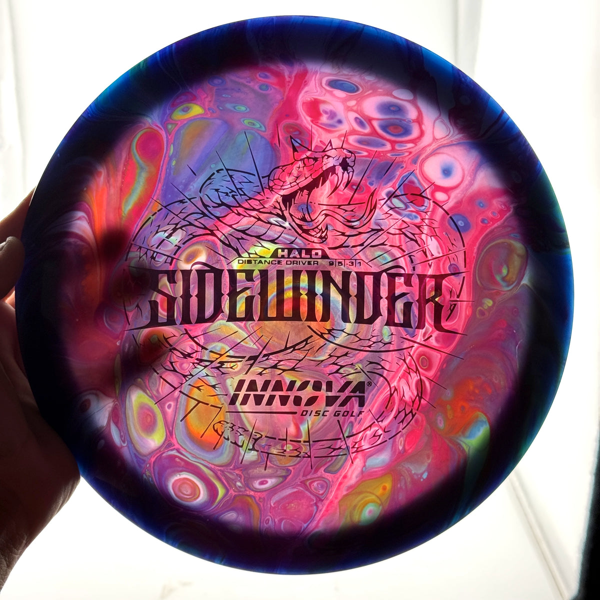 Innova Halo Star Sidewinder, 169g – Dr. Kristy Disc Dyes