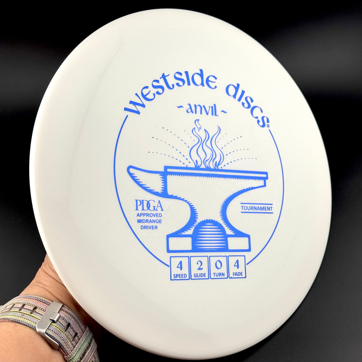 Westside Discs Tournament Anvil – Dr. Kristy Disc Dyes