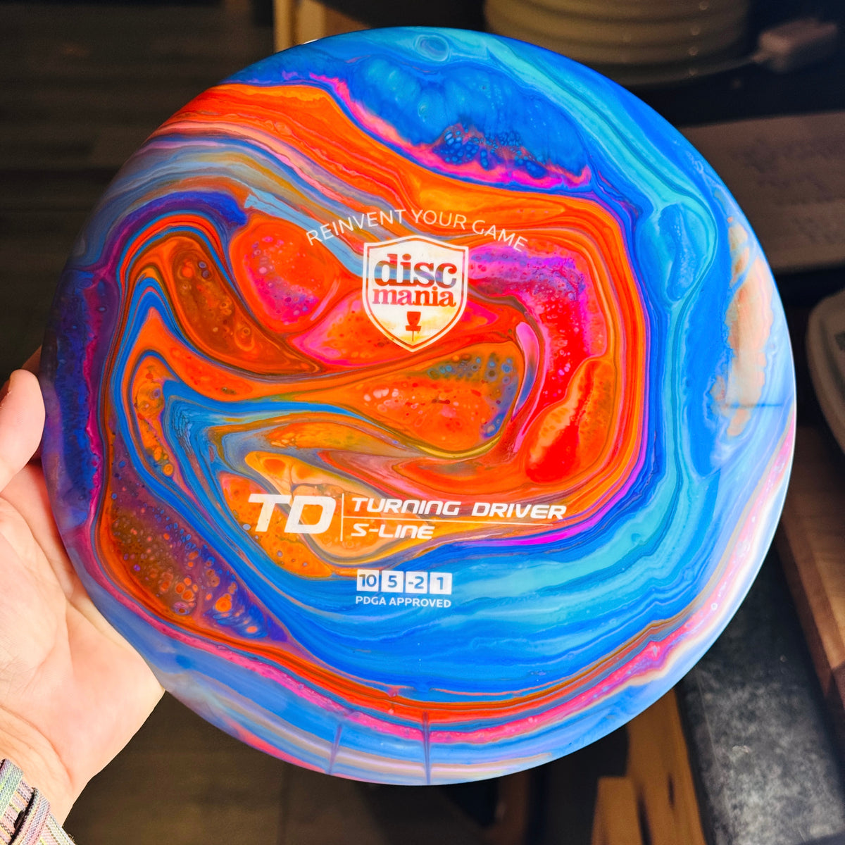 Discmania S-Line TD, 170g – Dr. Kristy Disc Dyes