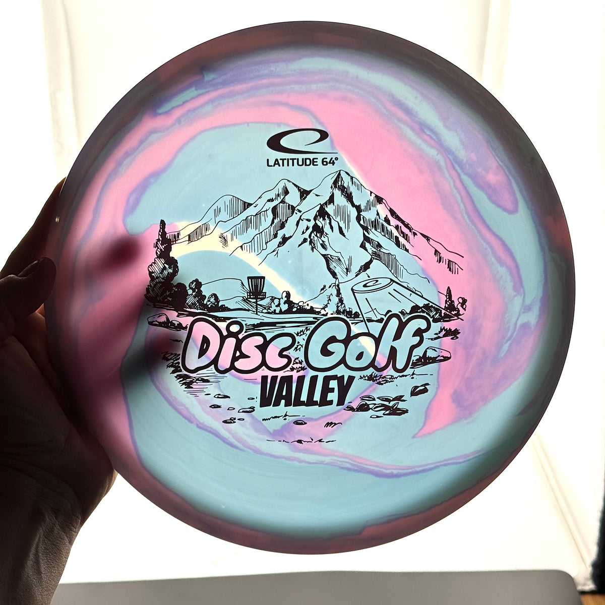 Latitude 64 Limited Edition Disc Golf Valley Stamp Opto Compass, 175g ...