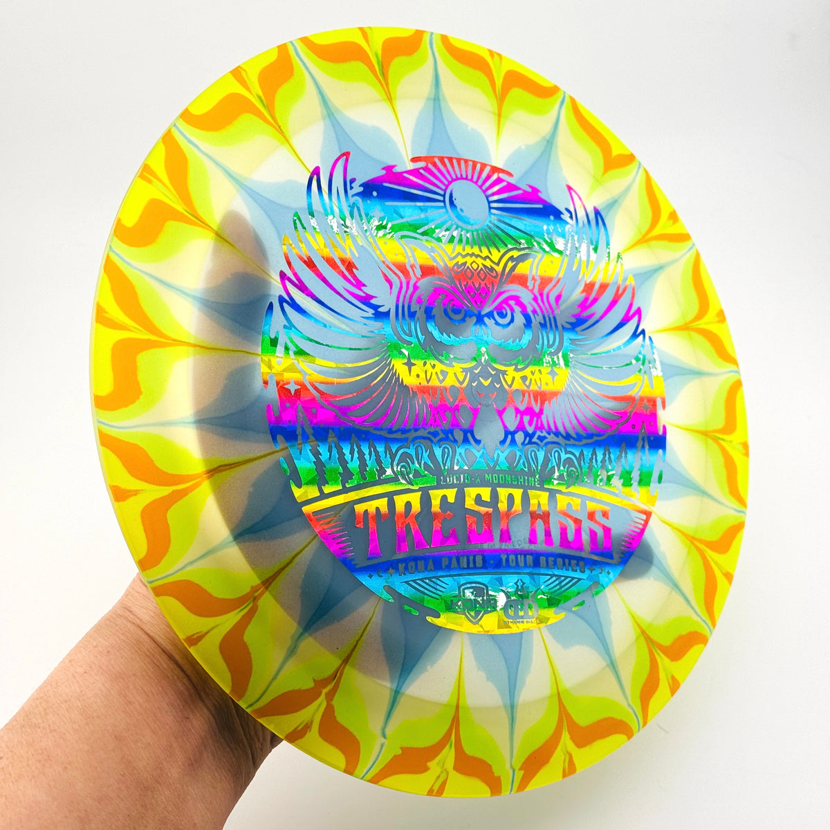 Dynamic Discs Moonshine Lucid-X Trespass Kona Panis Team Series, 173g ...
