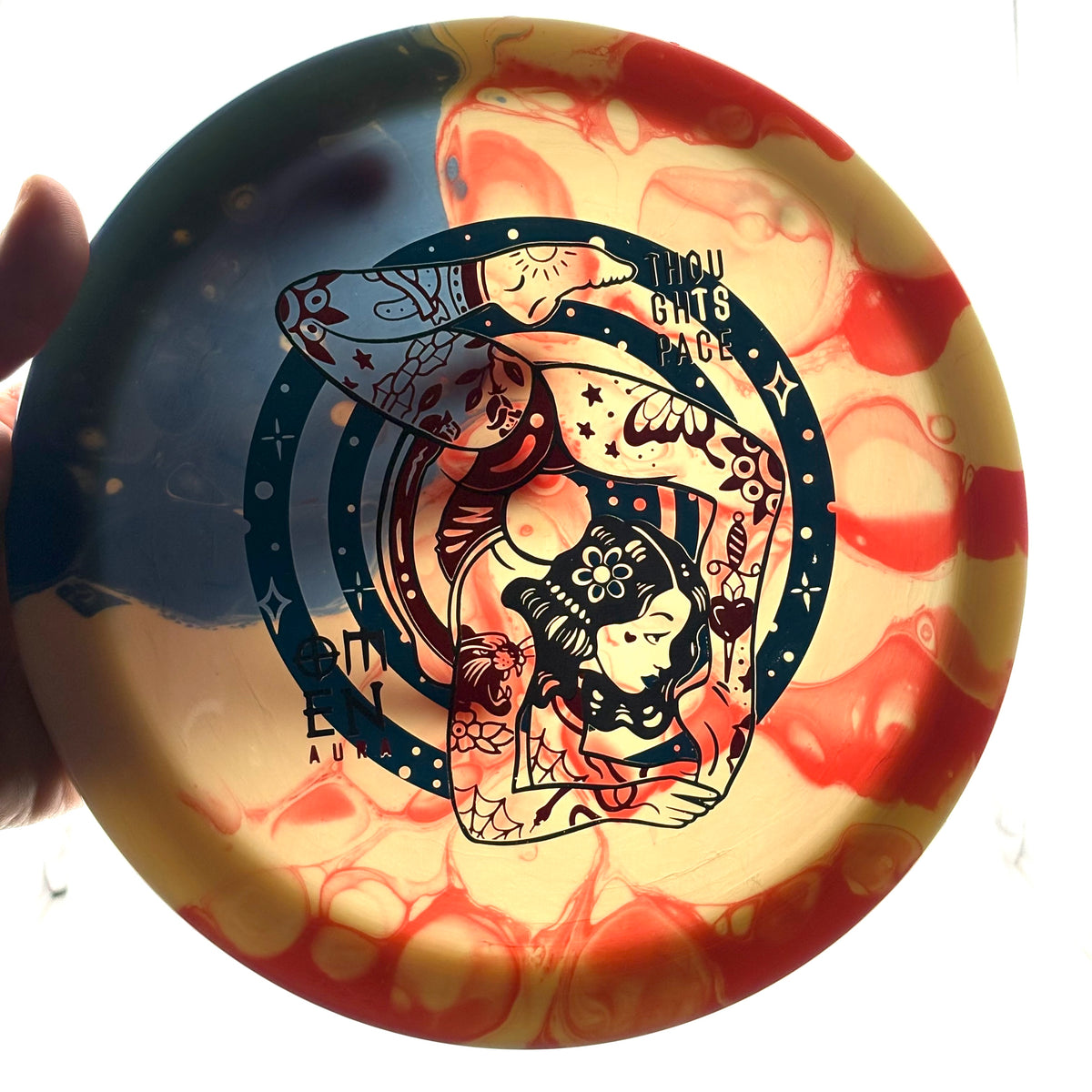 Thought Space Athletics Aura Omen, 167g – Dr. Kristy Disc Dyes