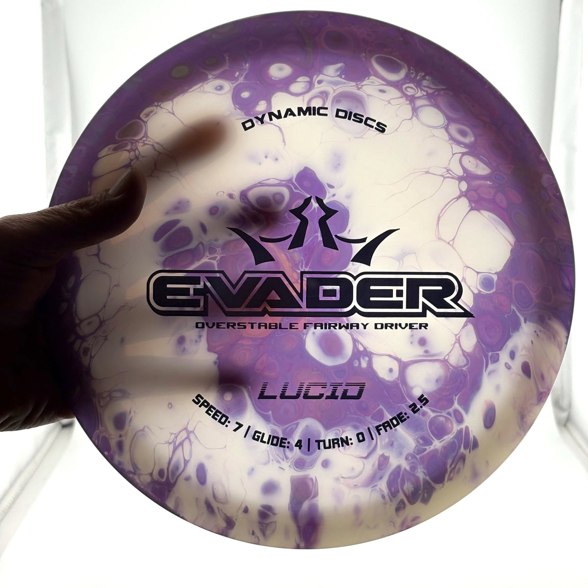 Dynamic Discs Lucid Evader, 175g – Dr. Kristy Disc Dyes