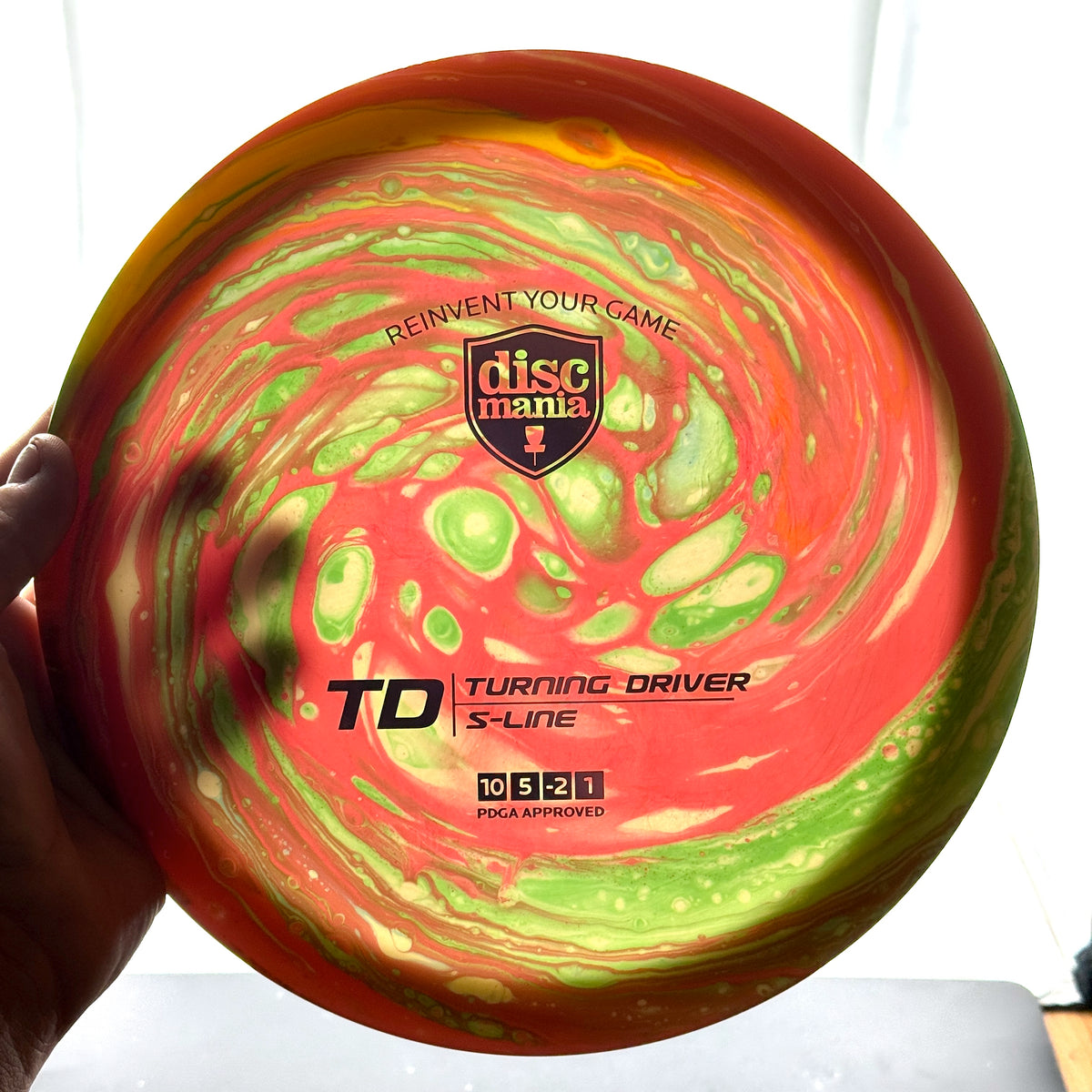 Discmania S-Line TD, 174g – Dr. Kristy Disc Dyes