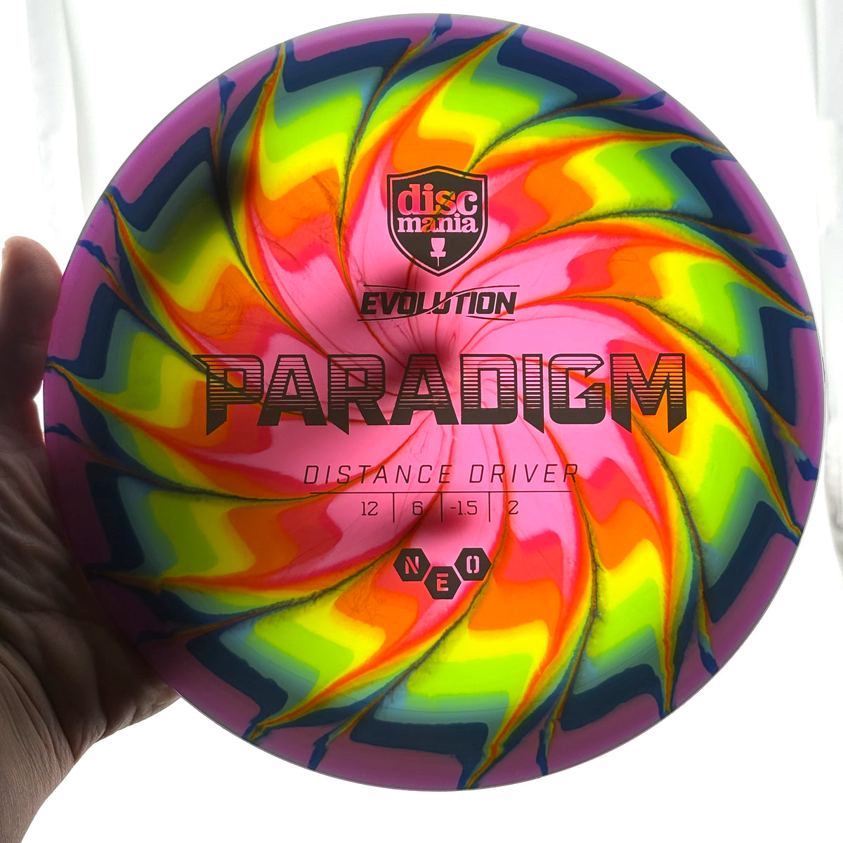 Discmania Neo Paradigm, 175g – Dr. Kristy Disc Dyes