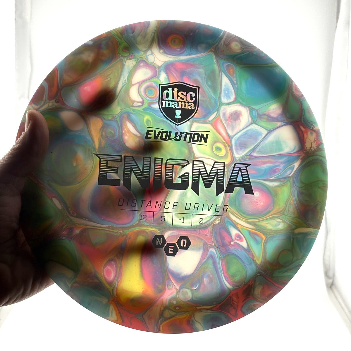 Discmania Neo Enigma, 169g – Dr. Kristy Disc Dyes