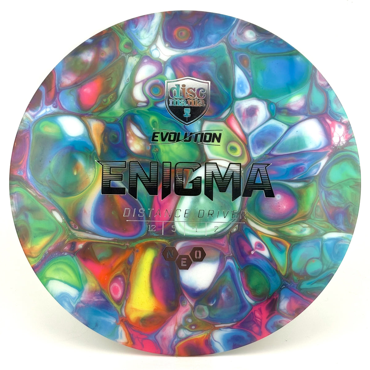 Discmania Neo Enigma, 169g – Dr. Kristy Disc Dyes