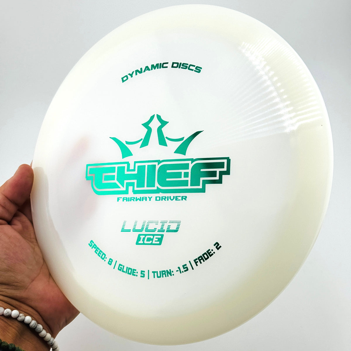 Dynamic Discs Lucid Ice Thief – Dr. Kristy Disc Dyes