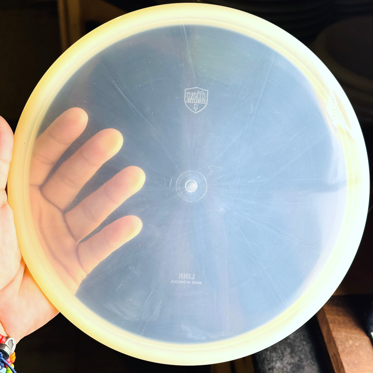 Discmania Neo Link Blank Clear – Dr. Kristy Disc Dyes