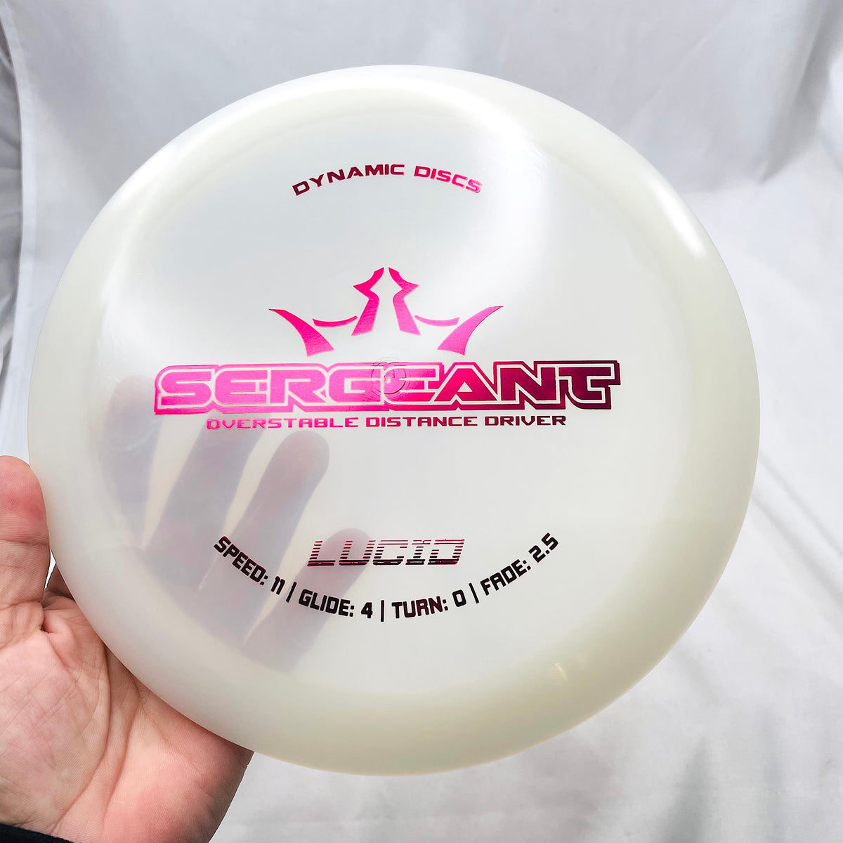 Dynamic Discs Lucid Sergeant – Dr. Kristy Disc Dyes
