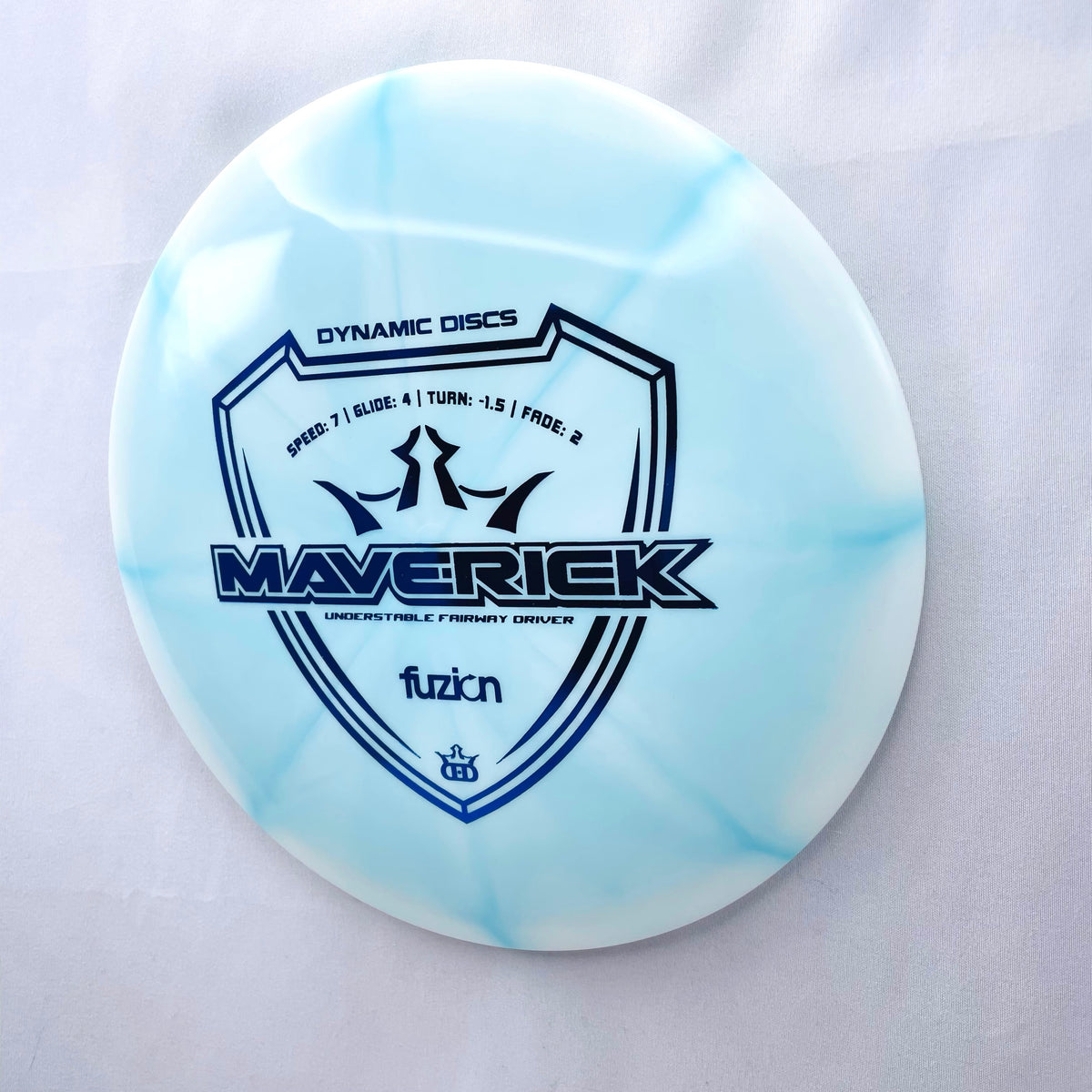 Dynamic Discs Fuzion Burst Maverick – Dr. Kristy Disc Dyes