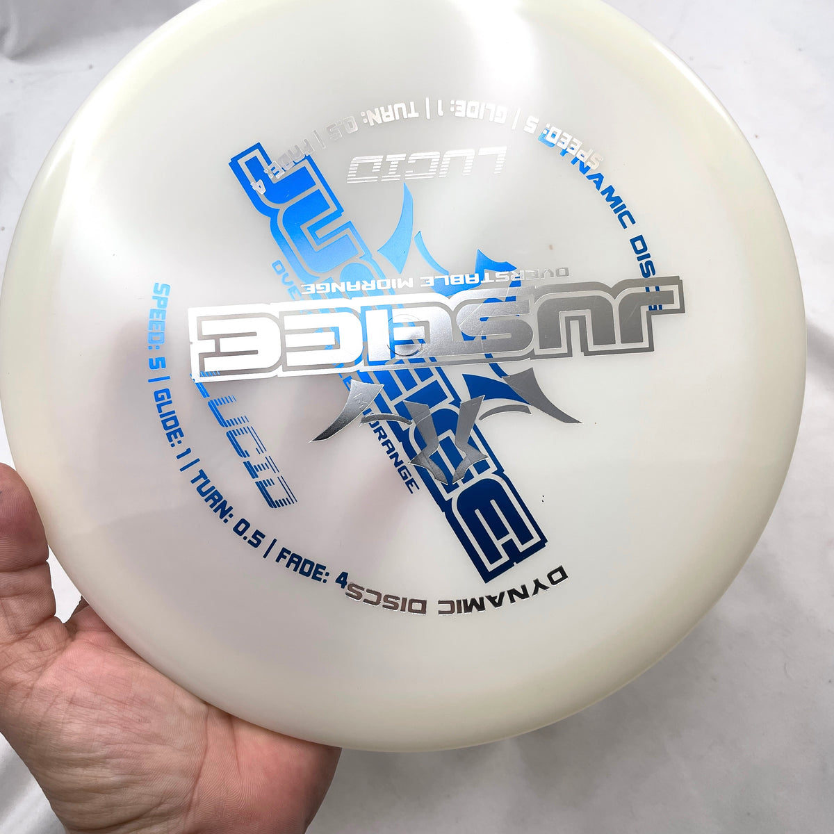 Dynamic Discs Misprint Lucid Justice – Dr. Kristy Disc Dyes